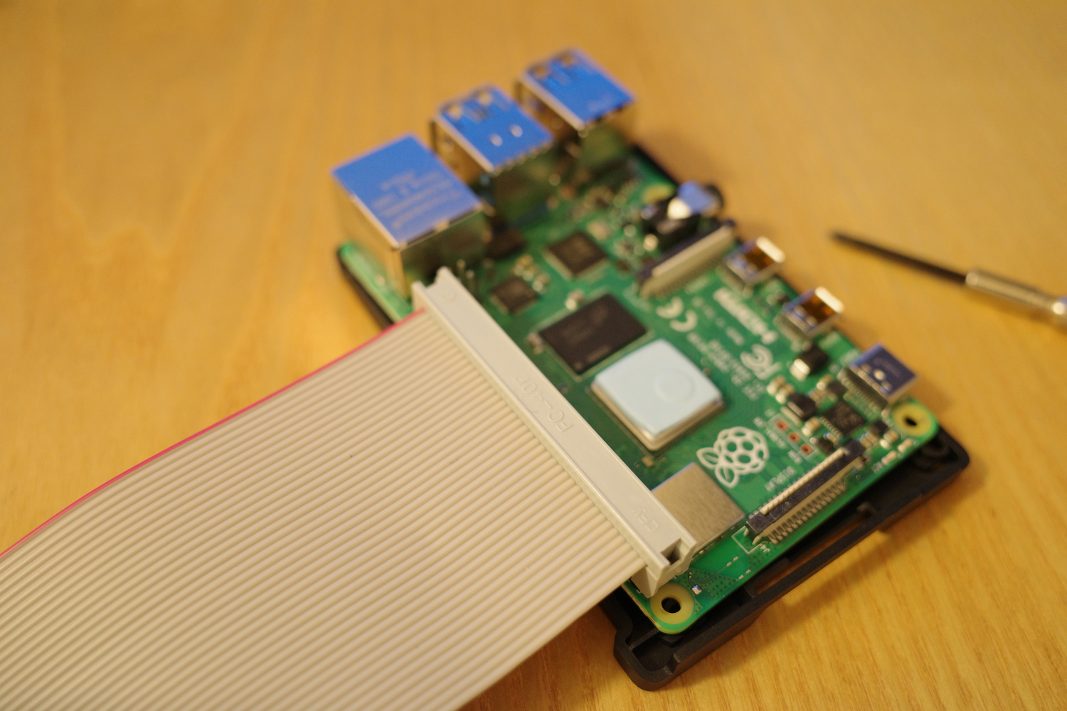 FlircのRaspberry Pi（ラズパイ）ケースからGPIOを延長するケーブル | ZAKAZUKURI